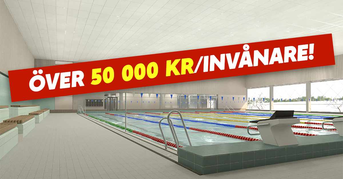 DYRA DROPPAR I KIRUNA: Kommunalt badhus för 880 miljoner kronor! För ...