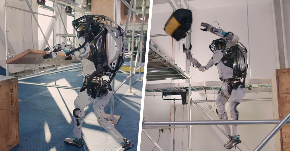 Kan en amerikansk robot komma att ersätta byggarbetare? Möt Atlas, som ...